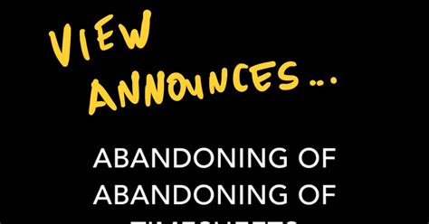 View Legal Your Sex Is On Your Timesheet As View Announces Abandoning Of Abandoning Of Timesheets