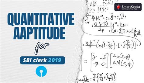 Quantitative Aptitude For Sbi Clerk 2019 Download Quant Pdf