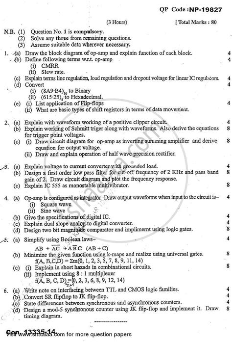 ☑ Analog Integrated Circuits Lecture Notes Pdf