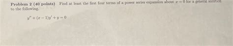solved problem 2 40 ﻿points ﻿find at least the first four