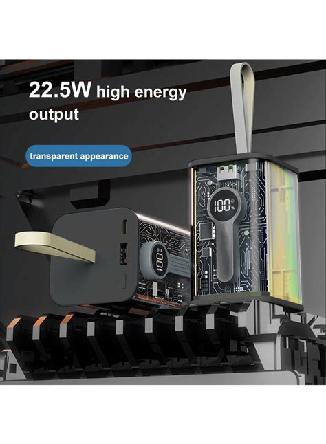 Snipextc MAh W Portable Power Bank With Digital Display PB