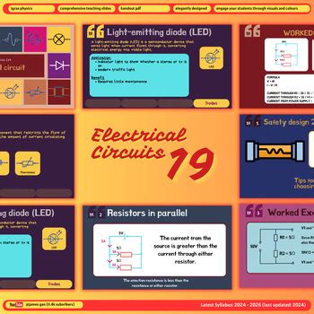 Chapter IGCSE Physics Electrical Circuit By James Gan