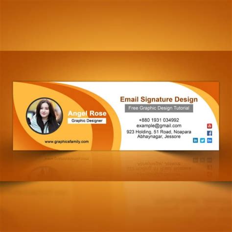 Professional Html Email Signature By Saniamk Fiverr