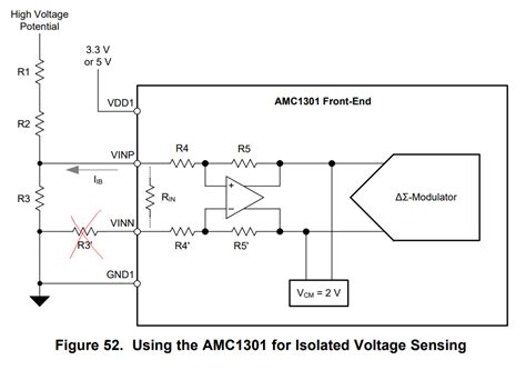 AMC1311 How High Input R Affects Good Thing For Voltage Sensing Amplifiers Forum