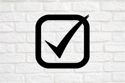 Check Mark Silhouette Vector Graphic By MagaArt Creative Fabrica