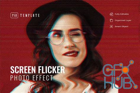 Screen Flicker Photo Effect 81034