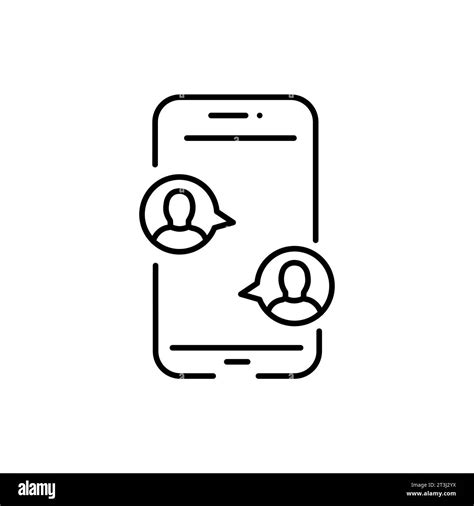 Web Page Online Meeting Icon Outline Web Page Online Meeting Vector Icon For Web Design