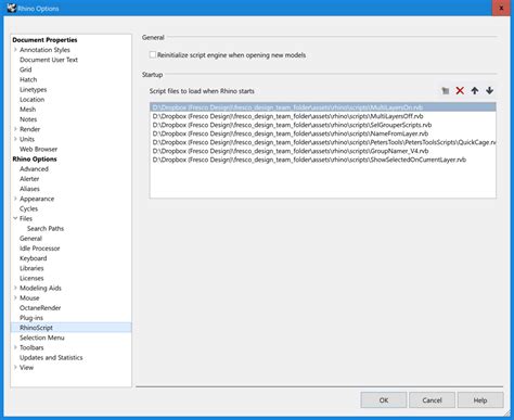 Scripts Crowding Command Line At Rhino Startup Rhino For Windows Mcneel Forum