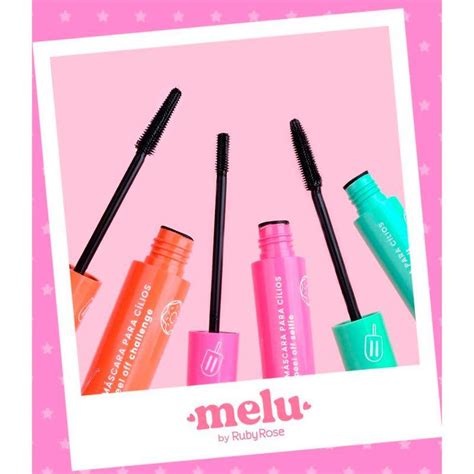 Máscara De Cílios Ruby Rose Melu Peel Off Challenge Beleza Na Web