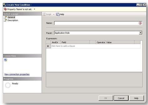 Tech Programming How To Create Condition And Policy In Sql Server 2012