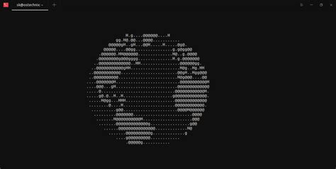 Run Ascii Globe In Terminal With Globe Cli Utility Ostechnix