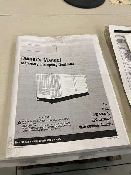 Generac Generator Model Qt07068anax Commercial Duty 120 240 V On Single Phase Natural Gas