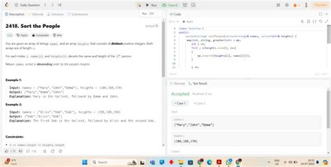 Saurav Poddar On Linkedin Day33 100dayofcodingchallenge Leetcode Dsa C