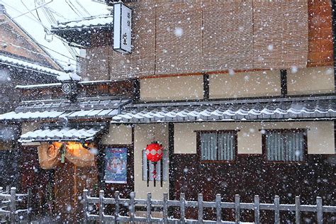 祇園白川 雪