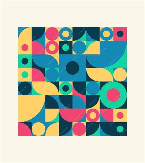 Premium Vector Geometric Pattern Background With Abstract Vector