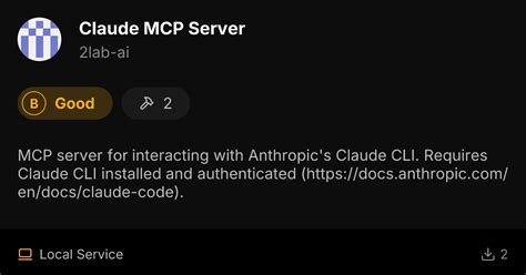 Claude Mcp Server Mcp Servers · Lobehub