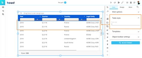 Formatting A Flex Grid