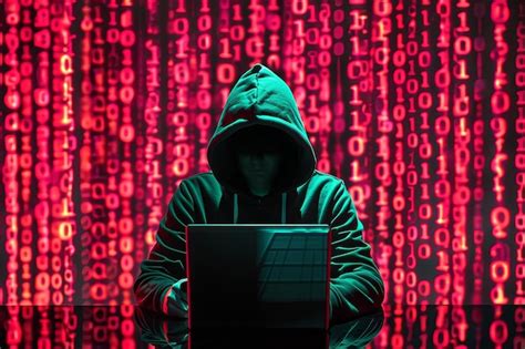 A Computer Hacker Engages In Digital Crime Showcasing Actual Programming Scripts Hacking Tools