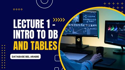 Lecture Oracle Database Intro Basics Of Tables YouTube