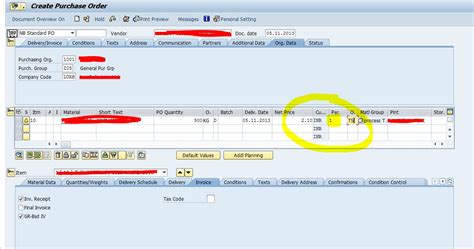 Solved Error In Po Price History Transaction Me1p Due T Sap Community