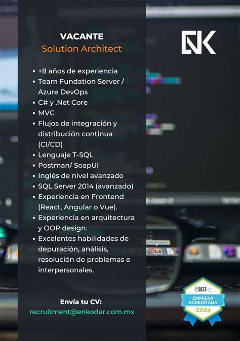 Enkoder On Linkedin Hiring Solutionarchitect Software Developer Programmer Architect