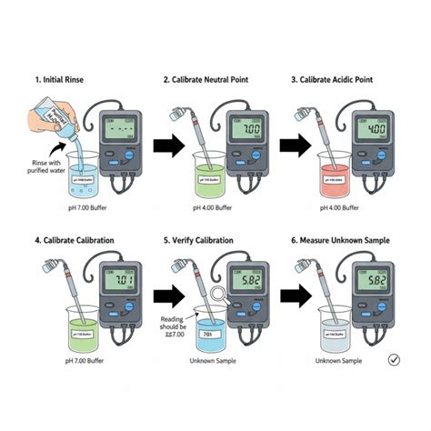 How To Calibrate Ph Meter Step By Step Procedure And Requirement