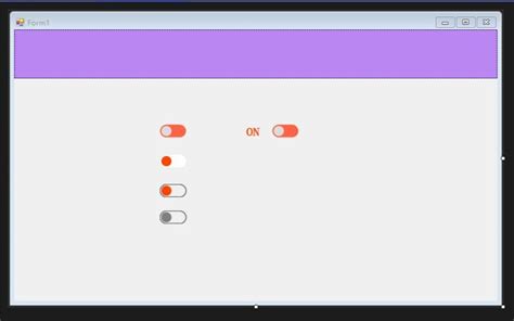 Winform C界面设计 自定义控件 Togglebutton 视频下载 Video Downloader
