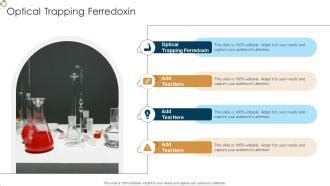 Optical Trapping Ferredoxin In Ppt Powerpoint Presentation Slide Templates Cpp