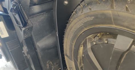 Silence S01 Spritzschutz Hinterrad Silence S01 Splashguard Fender