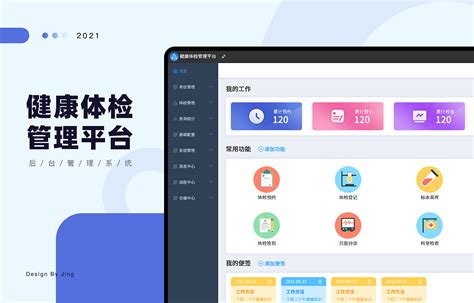 健康体检管理平台 数据分析 数据统计 磊 Forest 站酷zcool