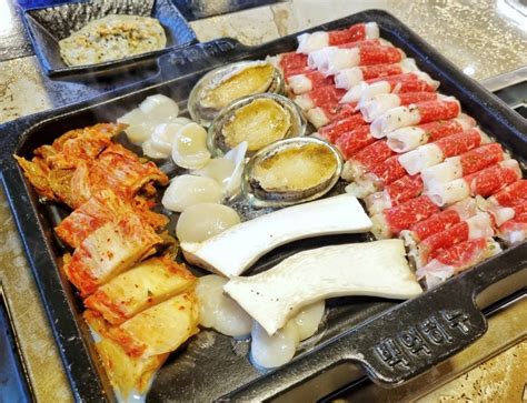 강남 한우 강남고기집 백억하누 강남본점 백억전복삼합 몸보신 완료 네이버 블로그