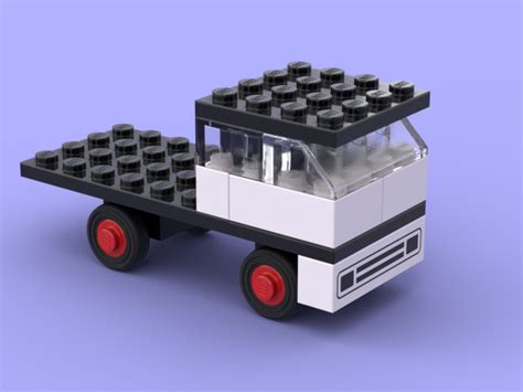 Lego Moc Alt 611 Delivery Truck By Le1nounours Rebrickable Build