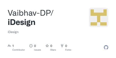 GitHub Vaibhav DP IDesign IDesign