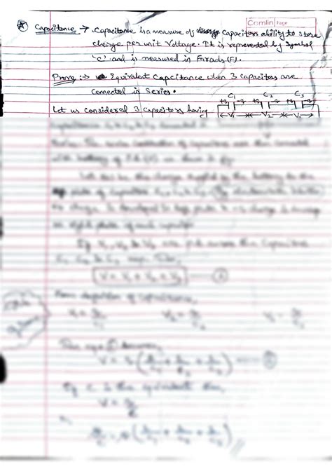 Solution Define Capacitance And Determine Equivalent Capacitance When Three Capacitor Connected
