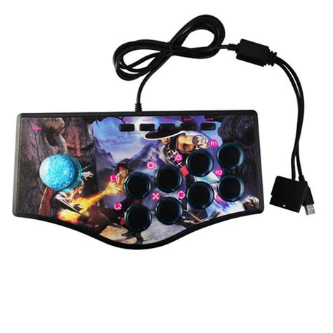 Retro Arcade Game Rocker Controller Usb Joystick For Ps2 Ps3 Pc Android Smart Tv Built In