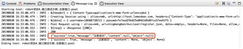 Robotframework框架 利用requestslibrary关键字轻松实现接口自动化！ 简 博客园