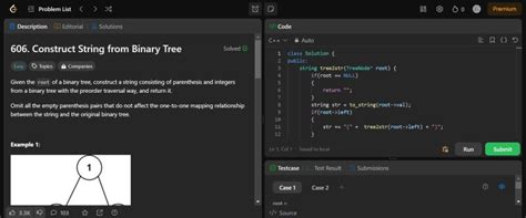 100daysofcodechallenge Construct String From Binary Tree Abhinay S Bhadauria Posted On The