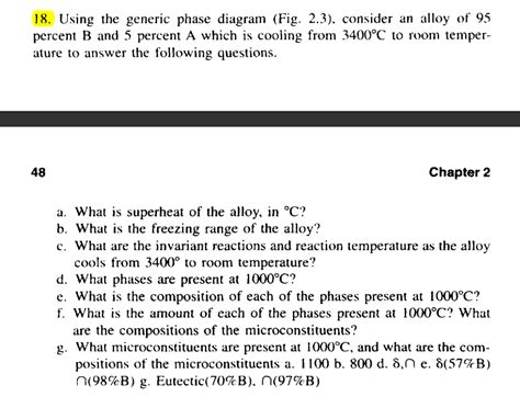 Using The Generic Phase Diagram Fig StudyX