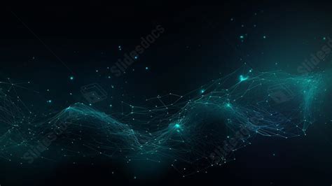 Website Technology Line Dark Powerpoint Background For Free Download