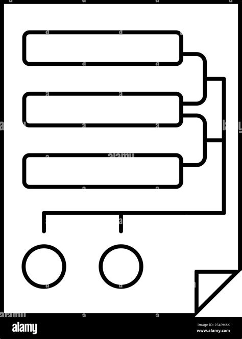 Code Map Icon Outline Simple Design Vector Illustration Stock Vector