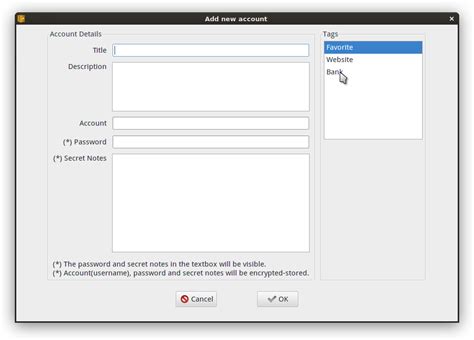 Github Sk1418passwdmanager A Gui Password Management Tool