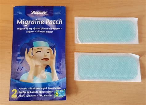 Stopever Migraine Patch Migren Ve Baş Ağrısını Gidermeye Yardımcı Soğutucu Hidrojel Plaster