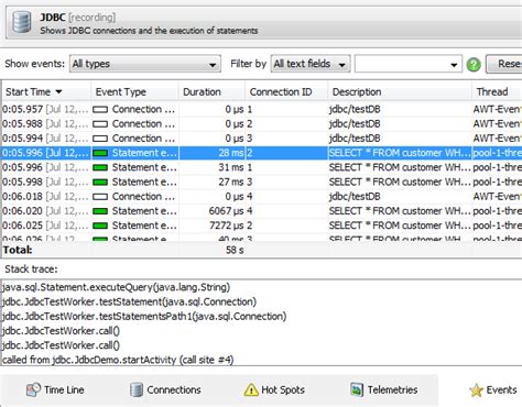 Java How To Track All Queries Submitted To Oracle Db From App Server