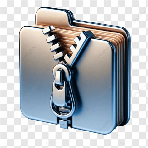 지퍼가 있는 폴더 및 파일 아이콘의 3d 렌더링 소프트웨어 데이터 폴더 Png 일러스트 및 이미지 에 대한 무료 다운로드 Pngtree
