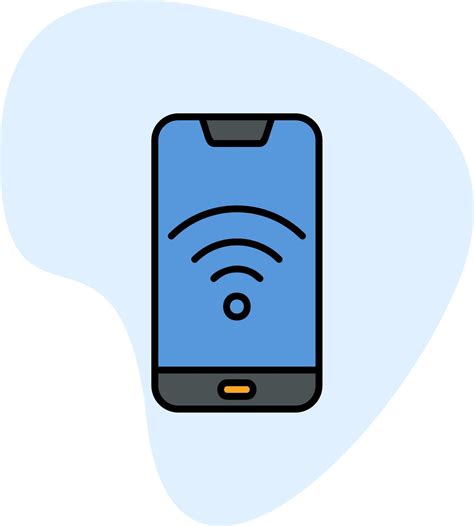 Smartphone Wifi Vecto Icon Vector Art At Vecteezy