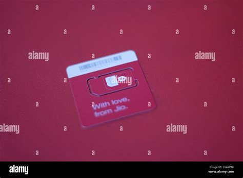 Jio SIM With Every JioFi Or 4G Smartphone Background For Text Stock Photo Alamy