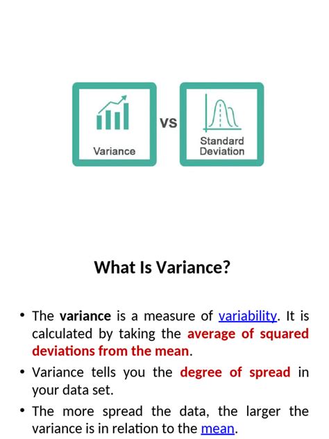 Variance Stddev Pdf Variance Standard Deviation