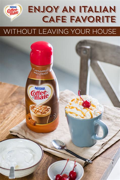 Coffee Mate Caramel Macchiato Flavor Coffee Creamer Is The Perfect Way