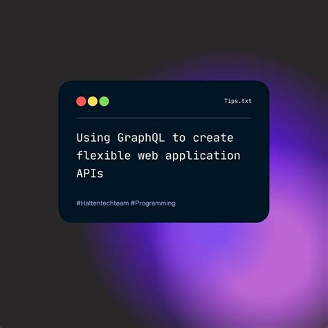 haltentech on linkedin graphql api flexibility efficiency