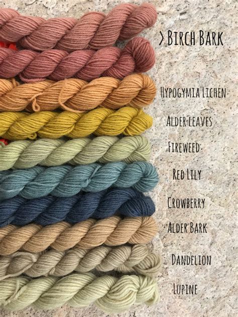 Natural Dyeing Wool
